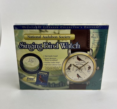 National Audubon Society Singing Bird Watch Collector's Edition ...