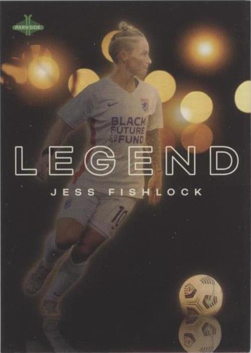 2021 Parkside NWSL Vol. 2 - Legend Jess Fishlock #L8 (RC) for sale ...