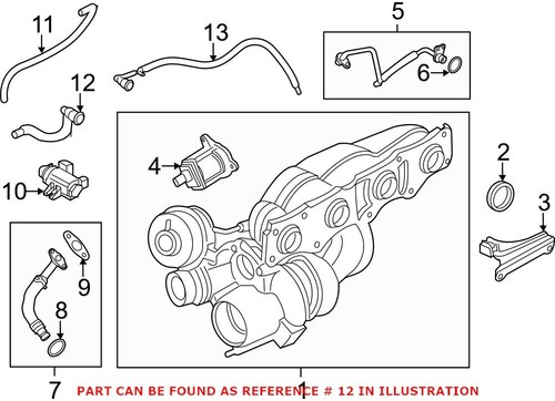 Genuine OEM Vacuum Hose for BMW 11657607727 | eBay