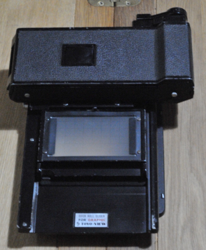 TOYO View Graflok Graphic Quick Slider 4x5 + RFH 69/45 Film Holder ...