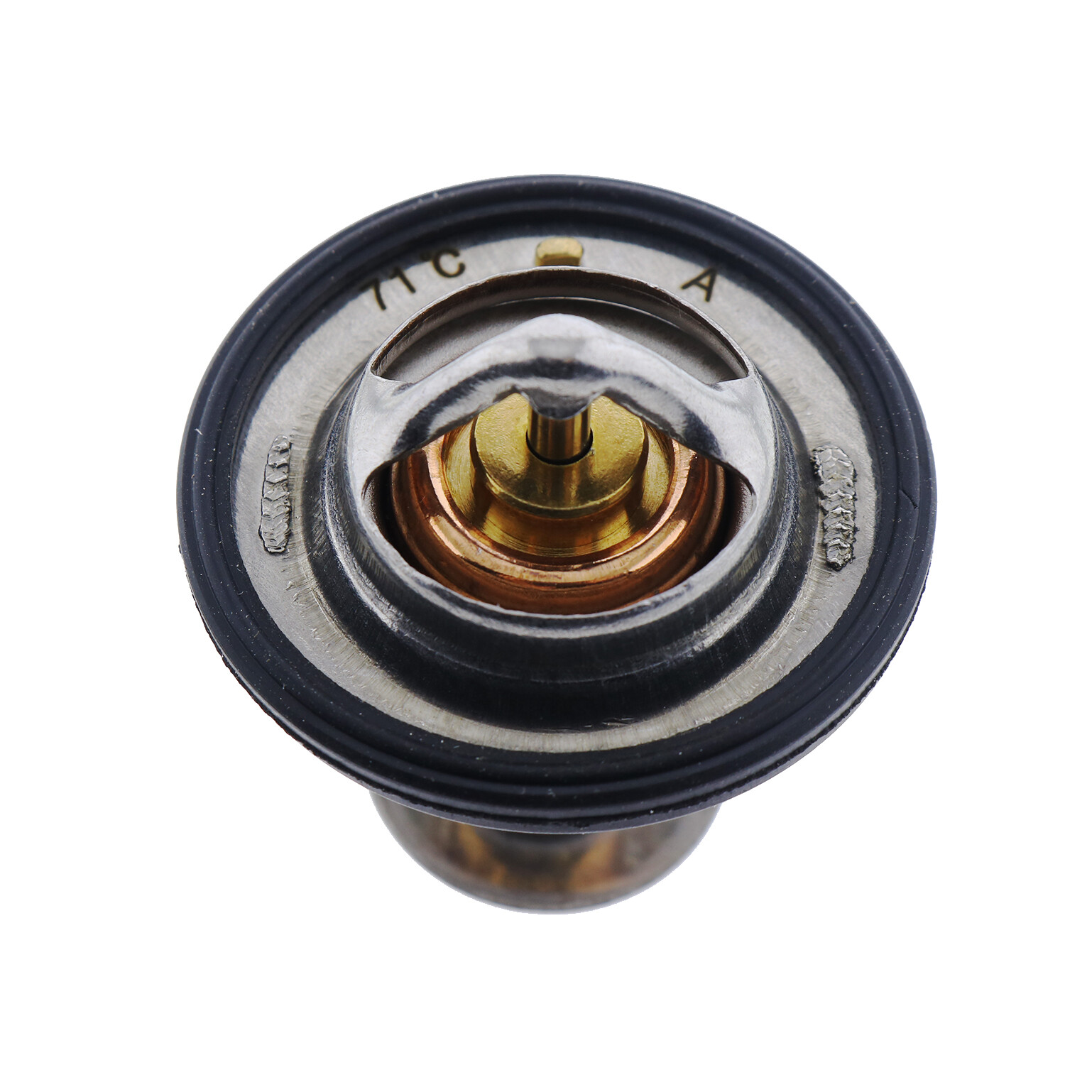 Thermostat 129155-49801 71℃ For Komatsu PC35R-8 Yanmar 3TNV84 3TNV88 ...