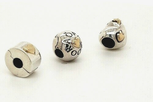 Pandora 925 14ky Heart & Love 796219,792080,791171 many slide & clip ...