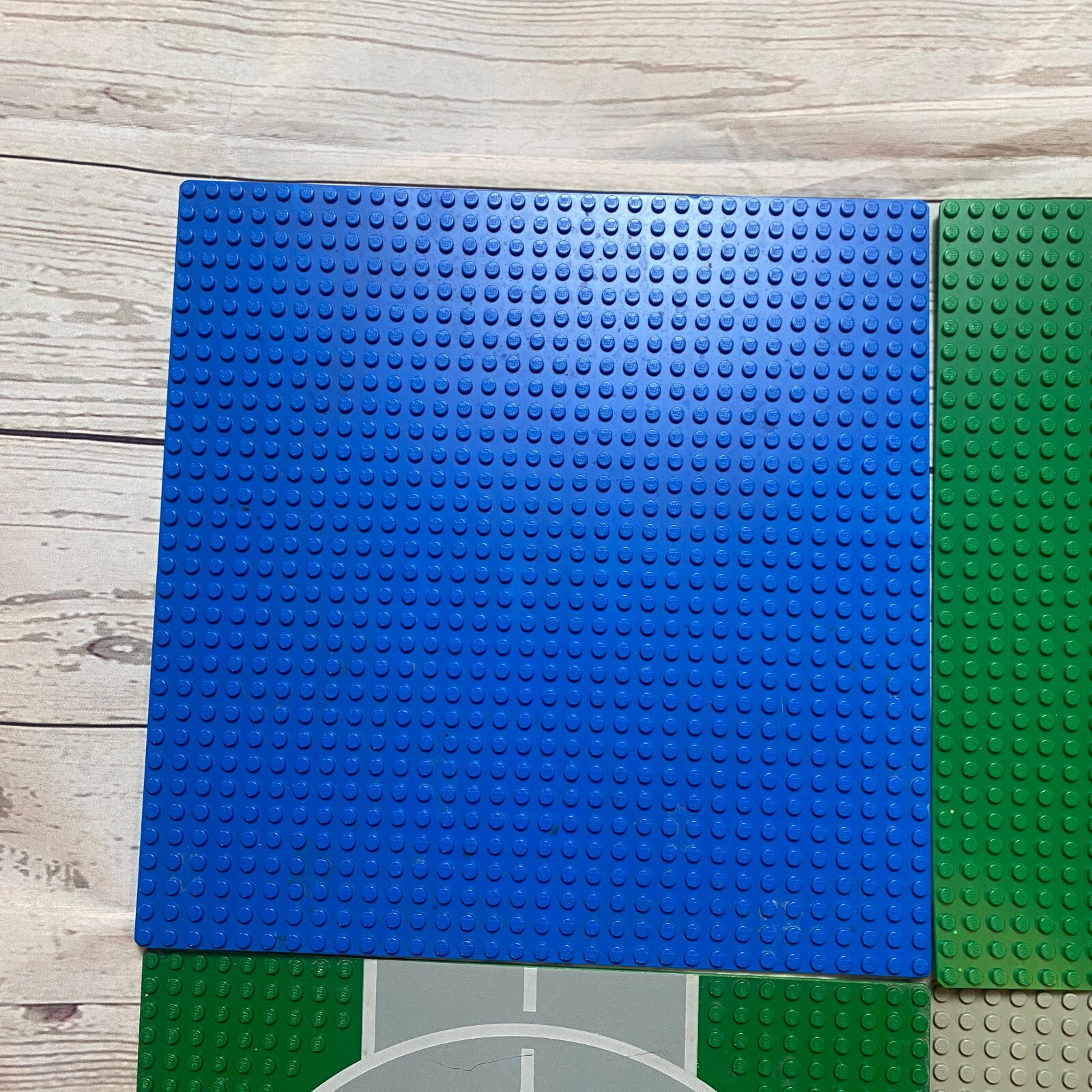 9x LEGO Base Plate 48 x 48 Stud 15" x 15" 4186 Water Grass Streets ...