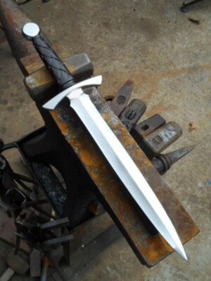 CUSTOM HANDMADE D2 -TOOL STEEL VIKING SWORD SURVIVAL SWORD COMBAT SWORD ...