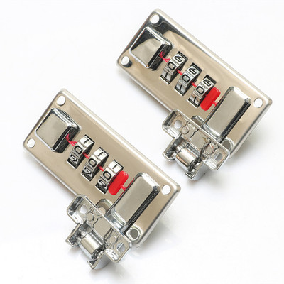 1Set 65*29mm Combination Lock Wooden Box Fixed Lock Suitcase ...