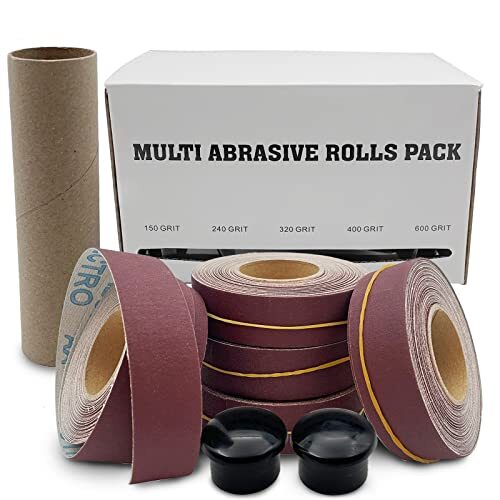 Emery Cloth Roll 5 Grits150 240 320 400 600 Grits 8 Meters Abrasive ...