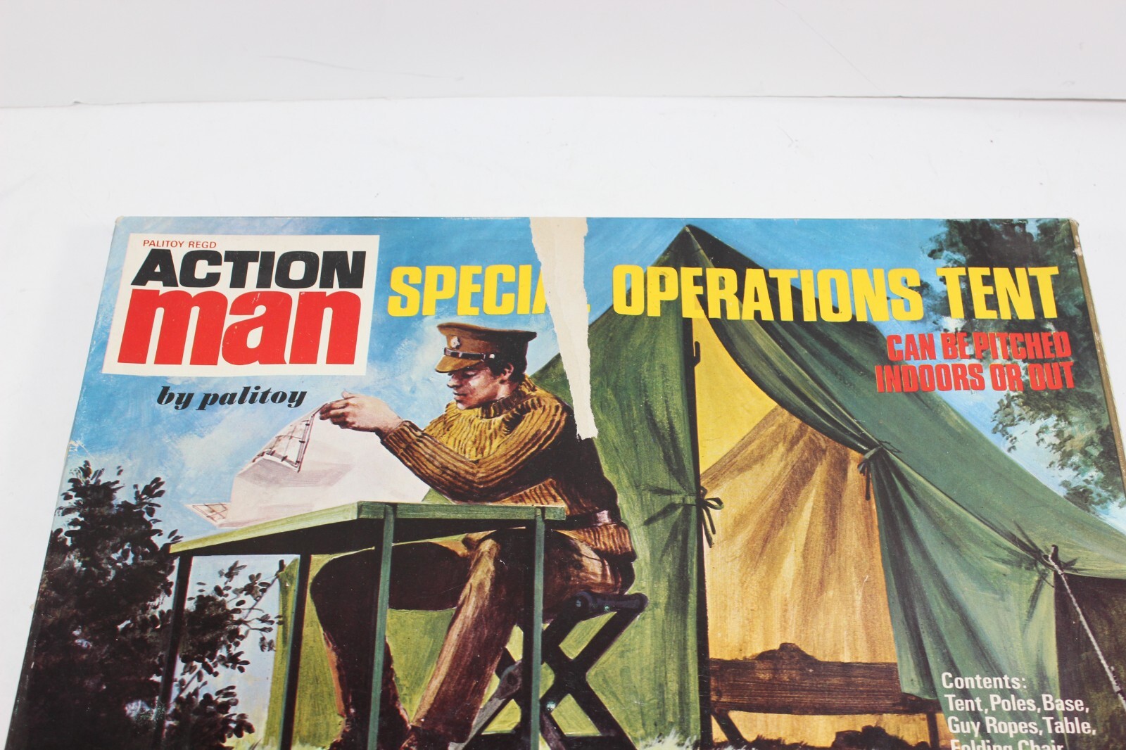 ACTION MAN PALITOY GI JOE " SPECIAL OPERATIONS TENT " PLAYSET BOXED | eBay