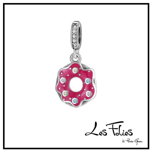 Charm Donuts Homer En Argent 925 - Les Folies (Modèle Pandora) | eBay