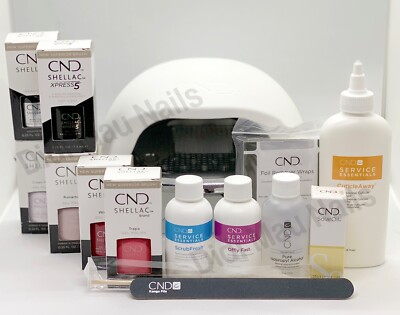 2019 CND Shellac LED Lamp & CND Shellac Chic Collection The Complete ...
