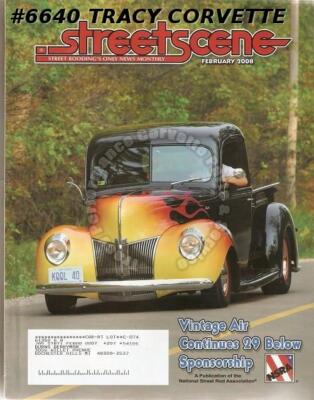 February 2008 Street Scene Tom Harber 1940 Pickup Charlene Kustom Dream ...