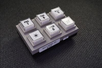 82YY3650-33 Grayhill Lightable Gray Keyboard 2PST Bot Half Telephone ...