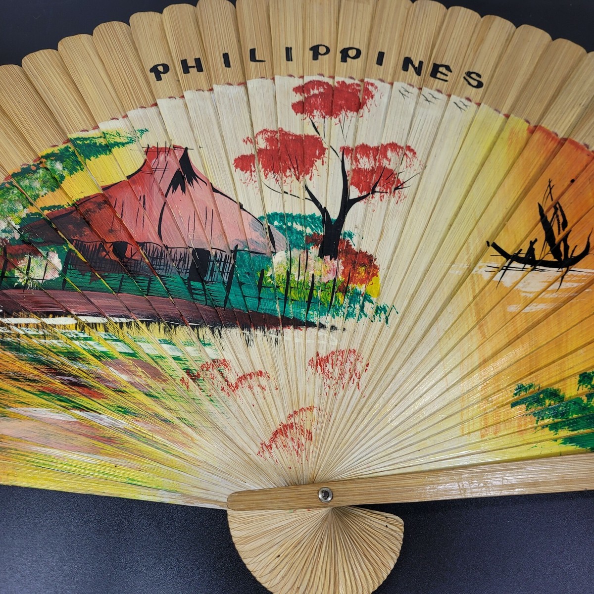 Filipino Hand Fan Clipart