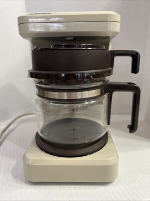 Vintage 80's NORELCO EXPRESS FOUR 4 Cup Automatic Drip Coffee Maker ...