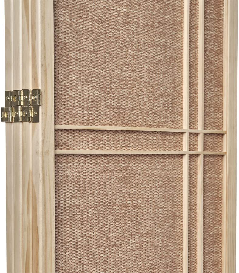 3 & 4 Panel Room Divider Privacy Screen Rattan Cane Webbing Insert ...