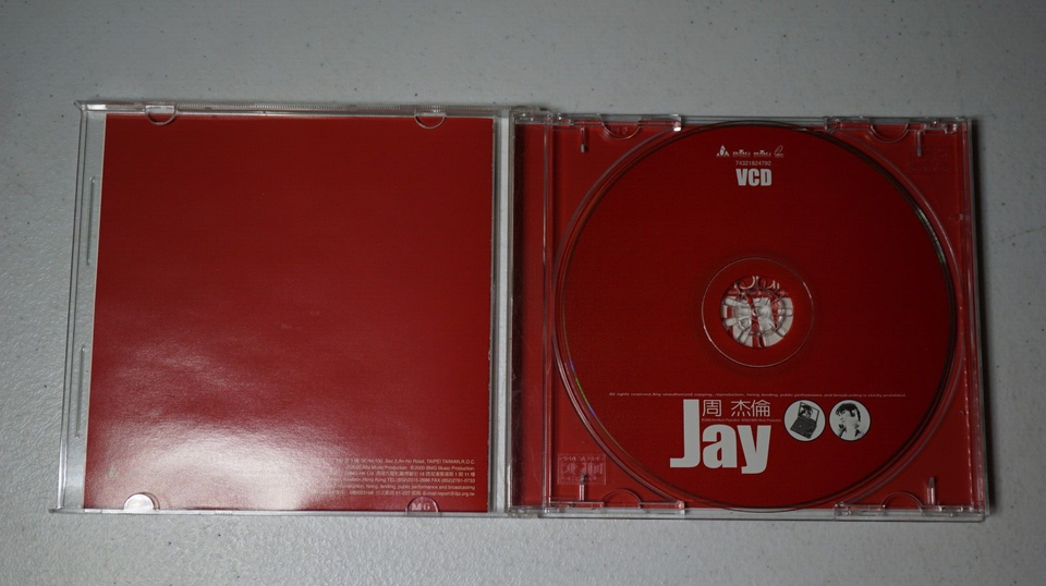 周杰倫 Jay Chou 2000 VCD Self-Titled Album Taiwan BMG Like New Condition | eBay