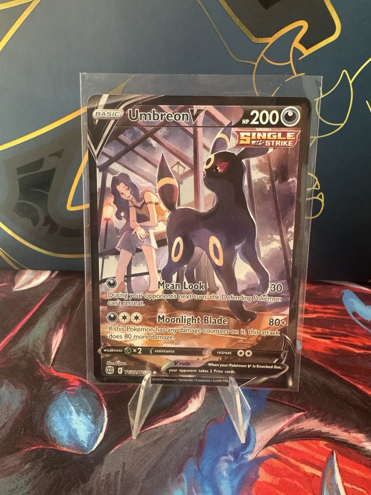 Umbreon V 2022 Sword & Shield: Brilliant Stars #TG22/TG30 Trainer ...