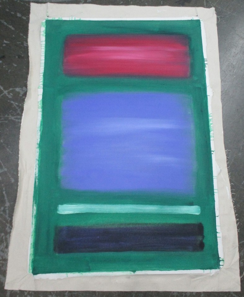 MARK ROTHKO - large painting on canvas - abstract expressionism - mid ...