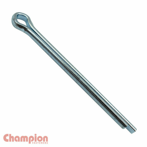 Champion CPS60375 Split Pin 6.3 x 75mm Steel - Zinc Plated - 25/Pack | eBay