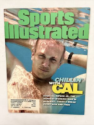 1995 August 7 Sports Illustrated Magazine Chillin’ With Cal (CP124) | eBay