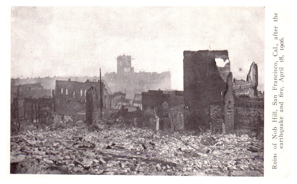 FIVE San Francisco, CA, Earthquake & Fire Postcards -AA-15 | eBay