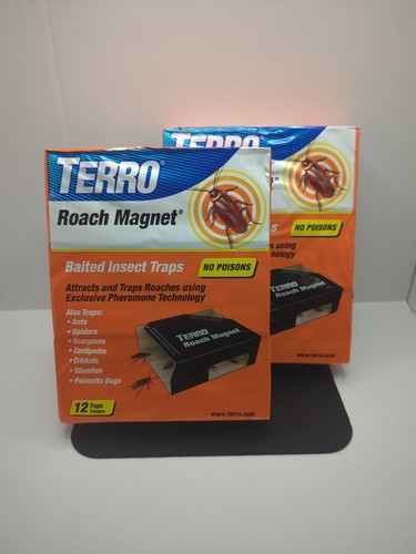 TERRO T256SR Poison Free Cockroach Roach Magnet killer Ants, Spiders 24 ...