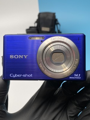 Sony Cyber-Shot DSC-W530 14.1MP Digital Camera - Blue - Cameras ...