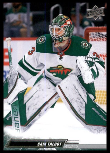 2022 Upper Deck #91 Cam Talbot Minnesota Wild Hockey Card | eBay