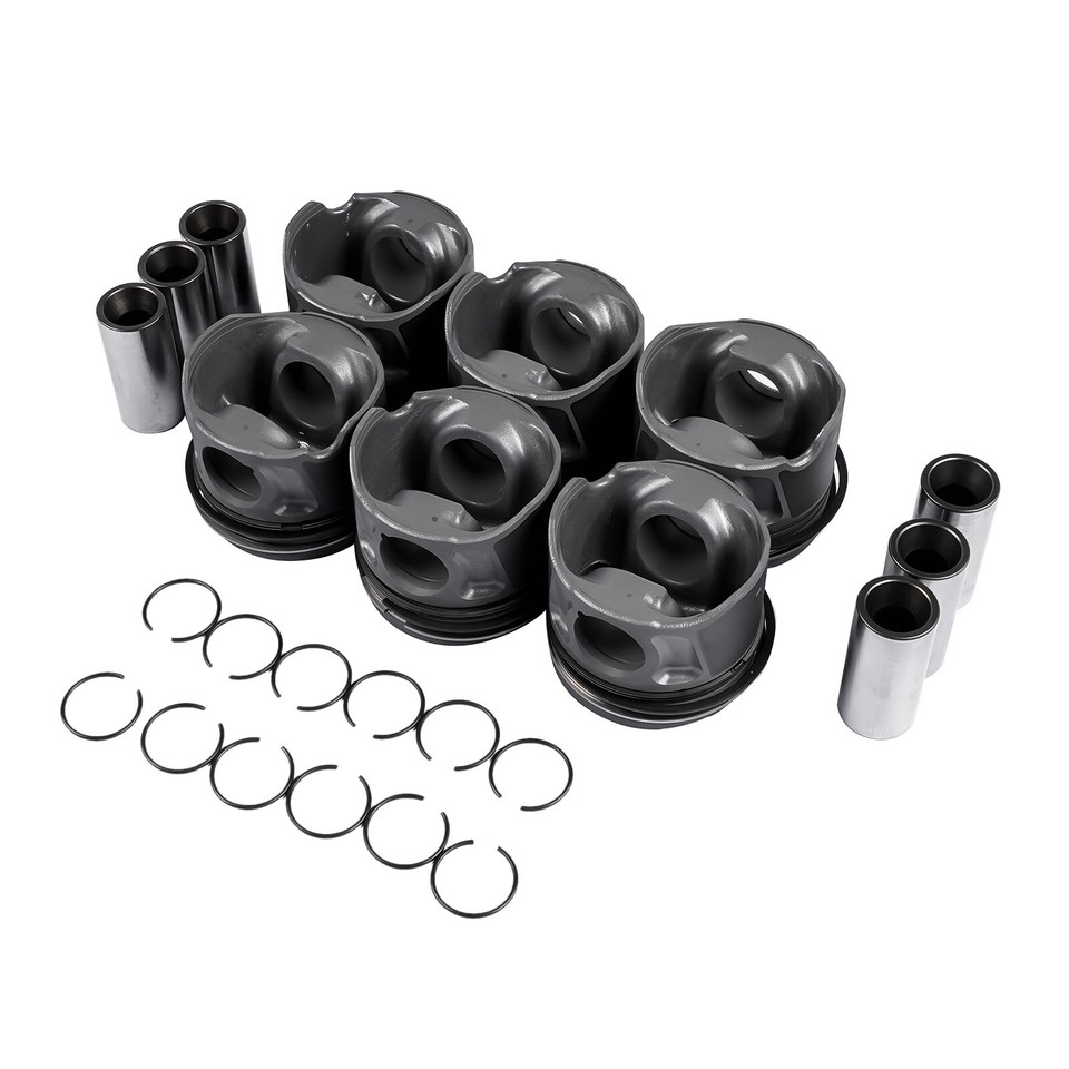 6x Pistons with Ring STD For 2014-2018 Ram 1500 Jeep Grand Cherokee 3 ...