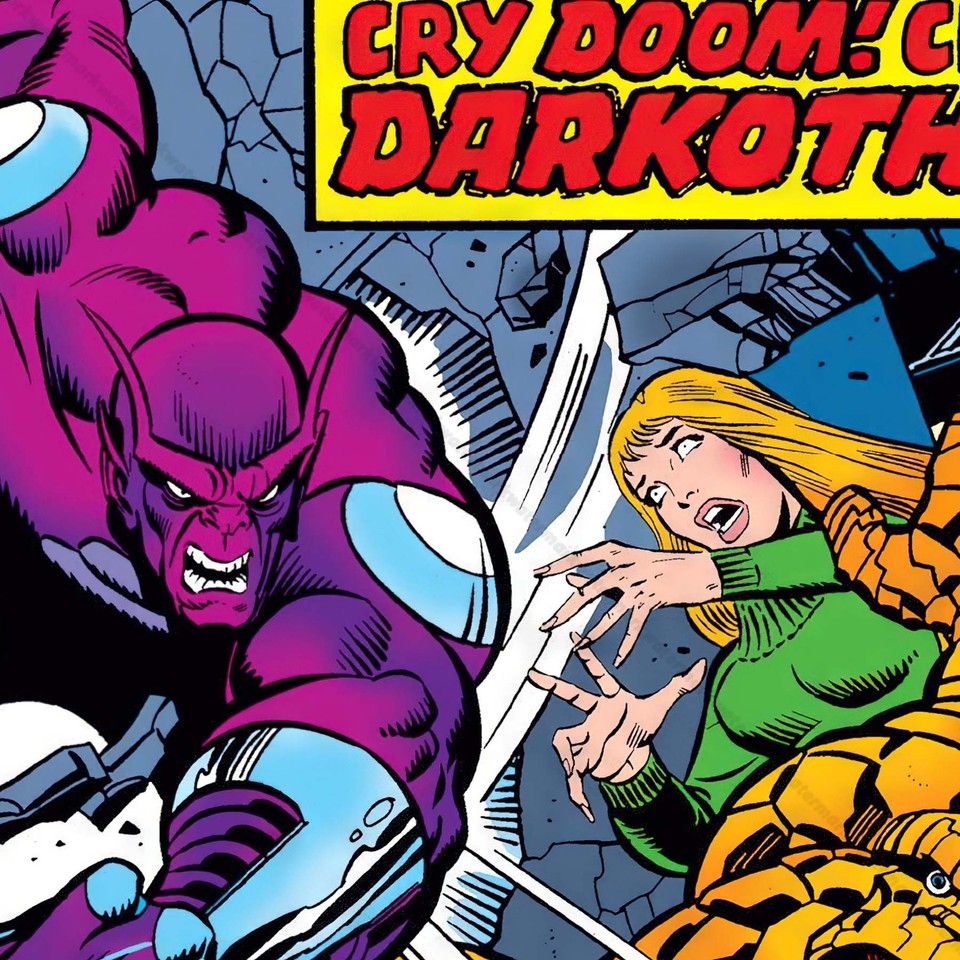 Fantastic Four #193 Poster Canvas F4 Marvel Comic Book Art Print | eBay