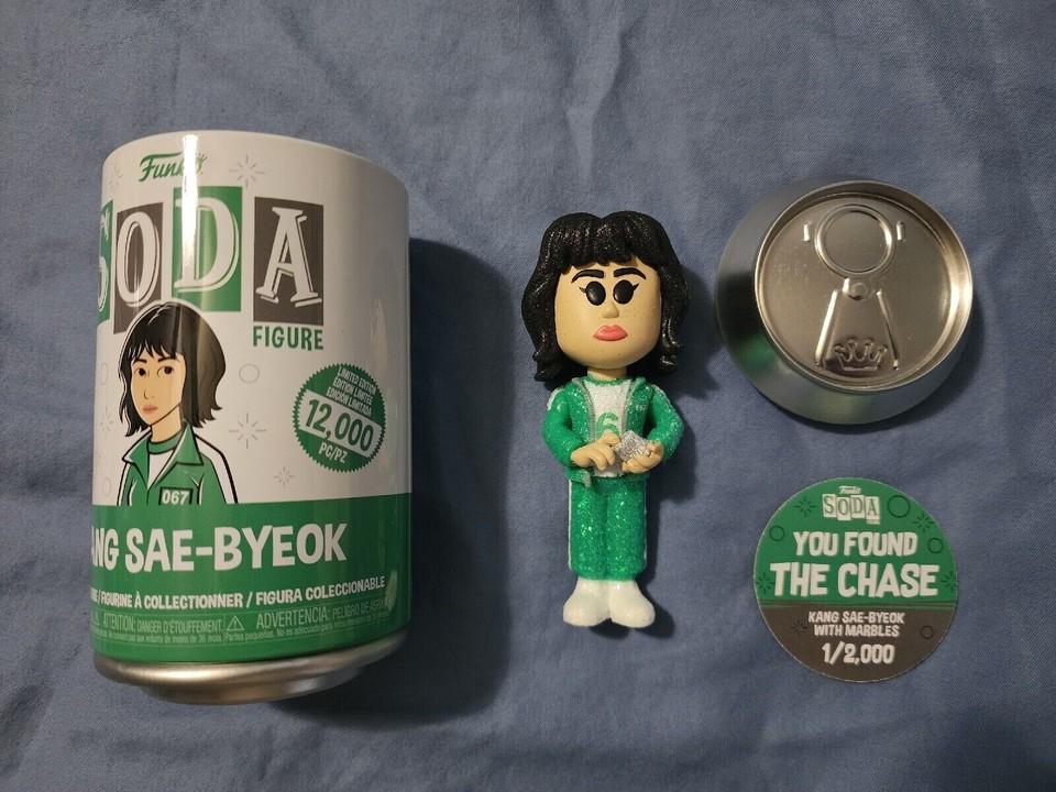 FUNKO POP SODA SQUID GAME KANG SAE-BYEOK WITH MARBLES 067 DIAMOND ...