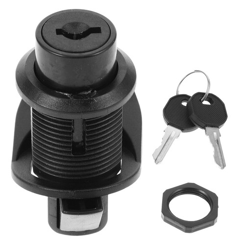 Pressure Spring Door Lock Cabinet Locks with Key Cam for Furniture | eBay