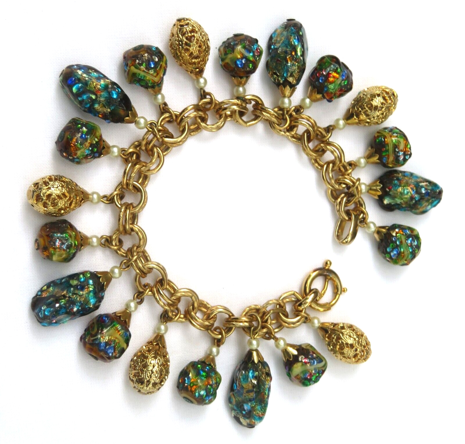 FANTASTIC VINTAGE NAPIER ITALIAN ART GLASS "BLACK OPA… - Gem