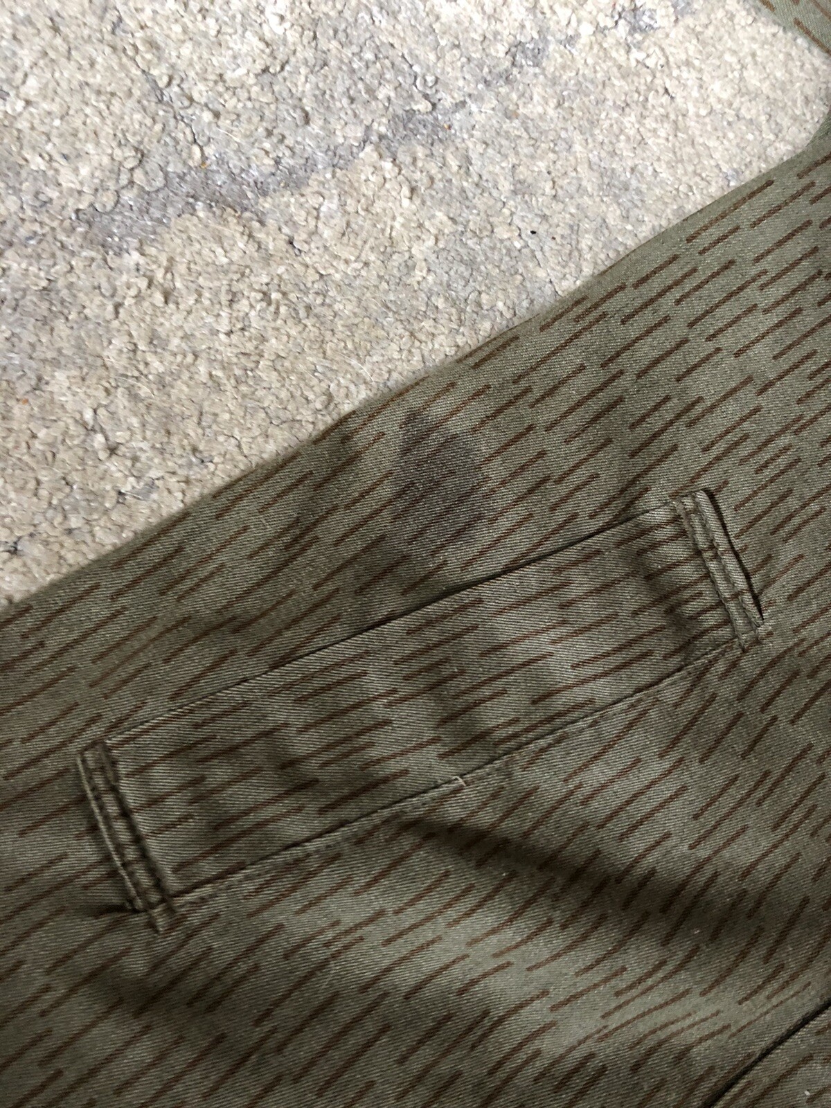 East German Strichtarn Camouflage Jacket Size M44 Rain Drop Cold War | eBay