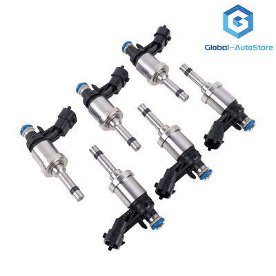 6pcs Fuel Injectors 12638530 For Camaro Traverse Gmc Acadia Cts Sts 3 ...