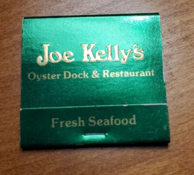 Joe Kelly's Oyster Dock & Restaurant Fresh Seafood Vintage Matchbook | eBay