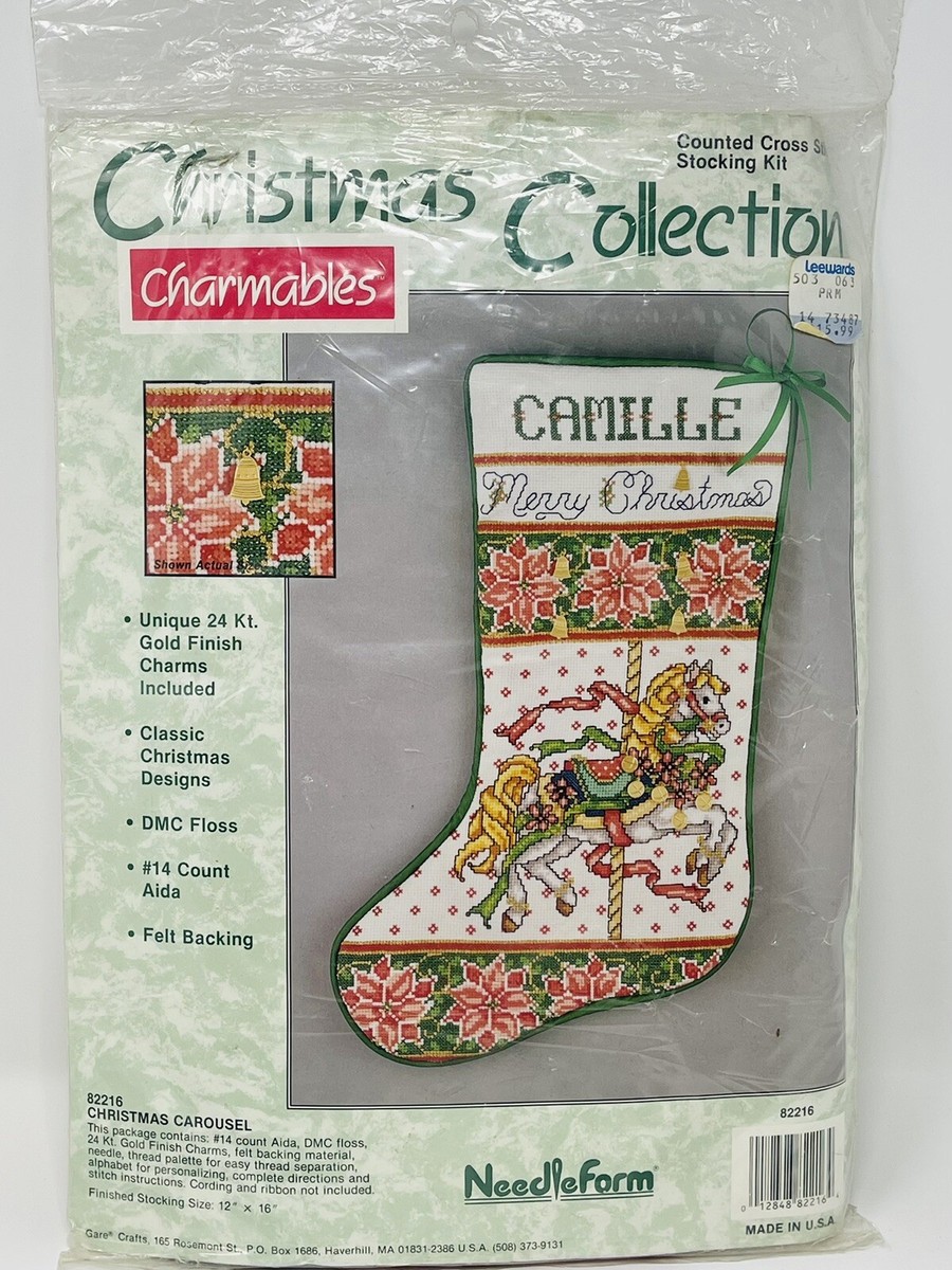 Cross Stitch Christmas Stocking Kits
