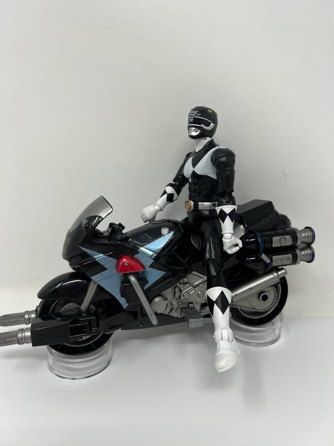 Lot Of 6 Power Rangers Figures Toys With Motorcycle | eBay