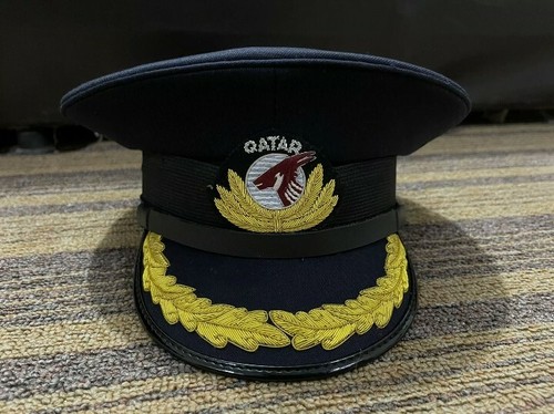 QATAR AIRLINE PILOT CAP Reproduction | eBay