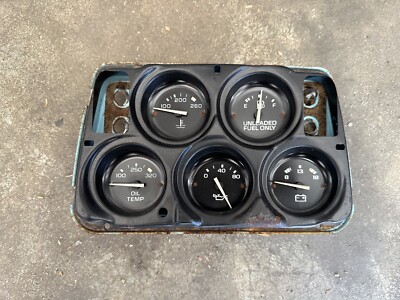 1981-1982 C3 Corvette Console Gauge Cluster Original | eBay