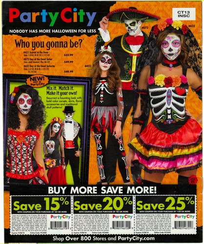 PARTY CITY CATALOG flyer ad insert 2014 cosplay costume tween Disney ...
