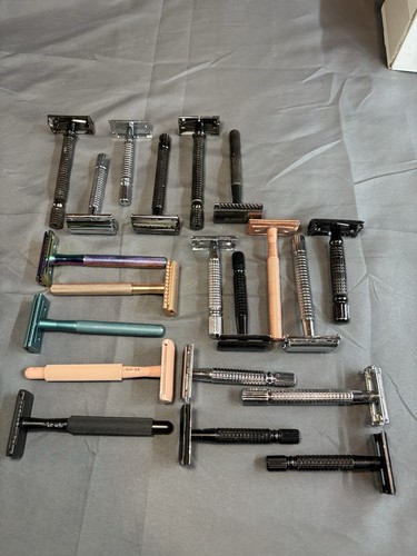 Large Safety Razor Lot-20 Razors - Mixed Brands TSA | eBay