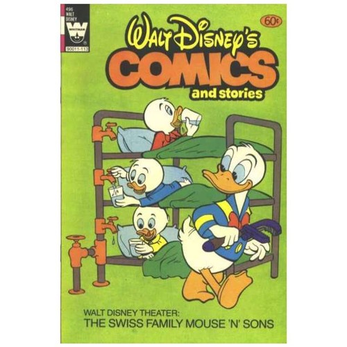 Walt Disney's Comics and Stories #496 White Logo Variant Dell comics VF ...