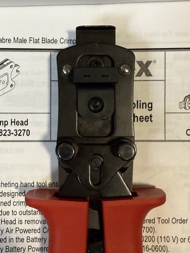 Molex 63816-0050 Crimp Tool 14/16 AWG Made in Germany W/ Box And Spec ...