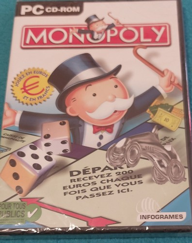 JEU DE MONOPOLY SUR PC - CD-ROM/ NEUF SOUS BLISTER | eBay