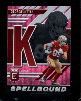 2023 DONRUSS ELITE SPELLBOUND PINK #35 GEORGE KITTLE NMMT 49ERS | eBay