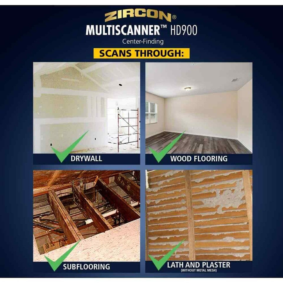 MultiScanner HD900 3 in.Multifunction Stud Finder | eBay