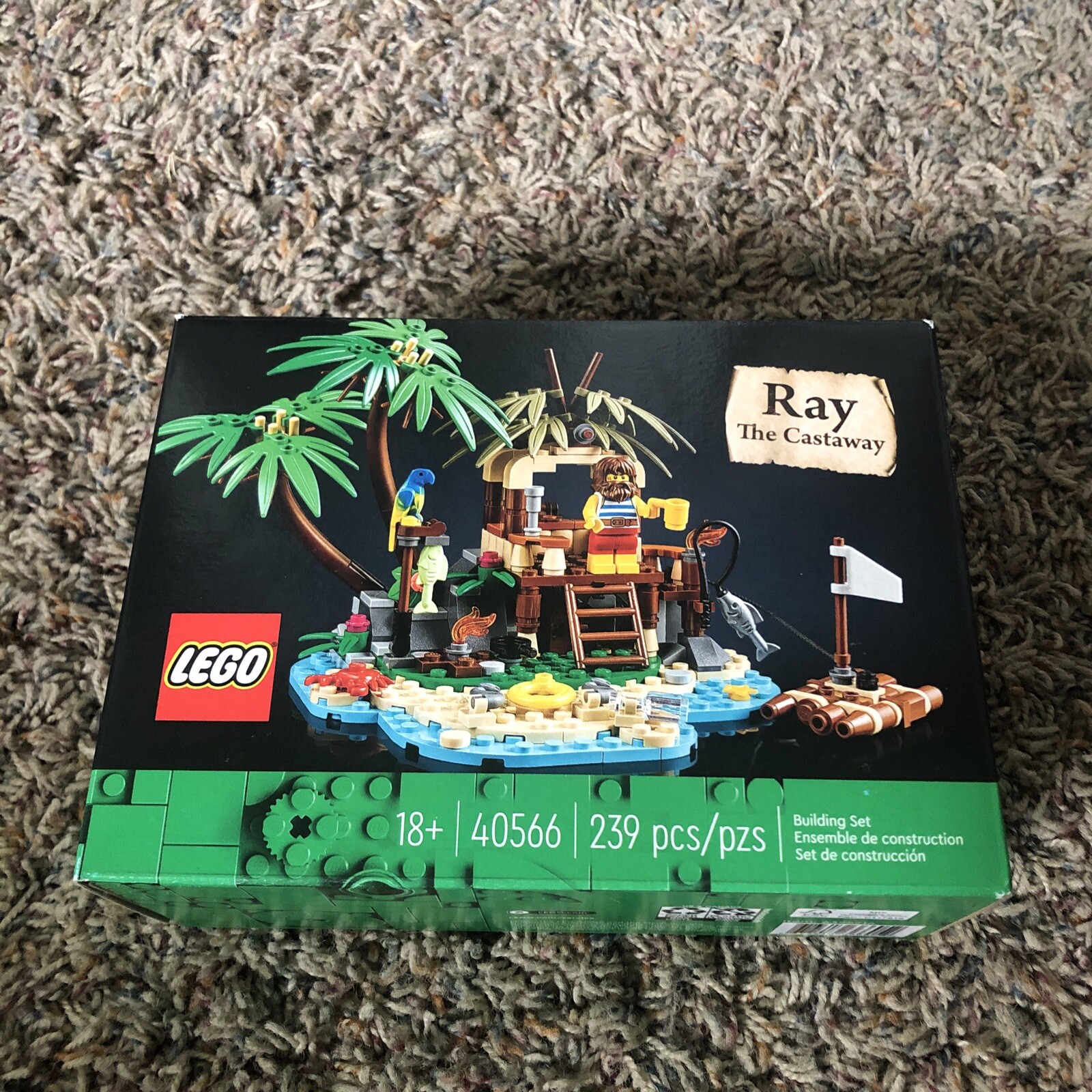 NEW LEGO RAY The CASTAWAY 40566 18+ 239 pcs !!!!! | eBay
