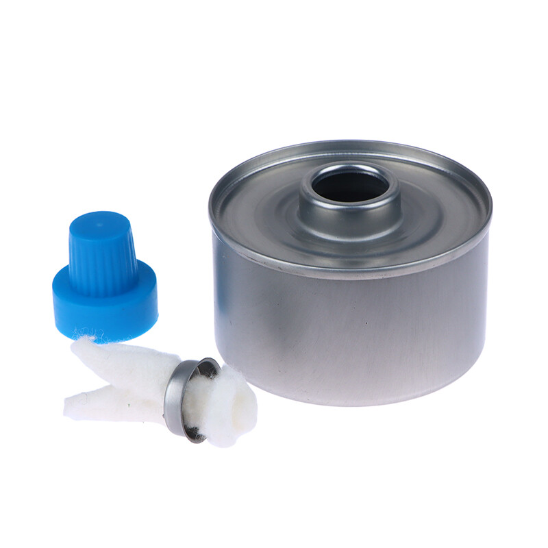 1Pc Metal Alcohol Lamp Ethanol Burning Light For Heating Scientific ...