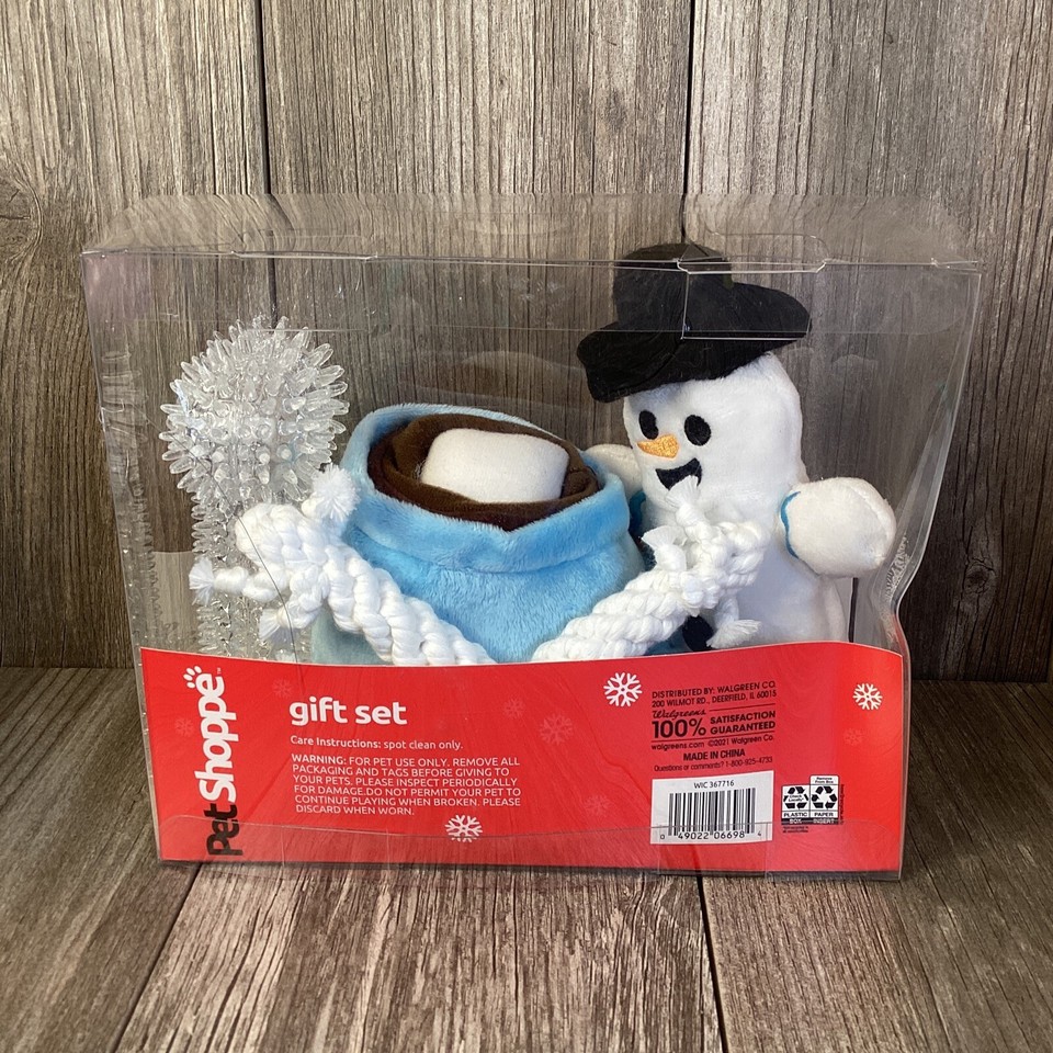 Pet Shoppe Pets Dogs Toys Holiday Christmas 4 Piece Gift Set for 💥NEW ...