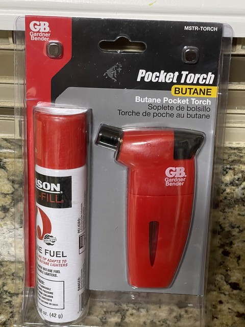 Gardner Bender Mstr-torch Pocket Butane Torch With Butane Refill for ...